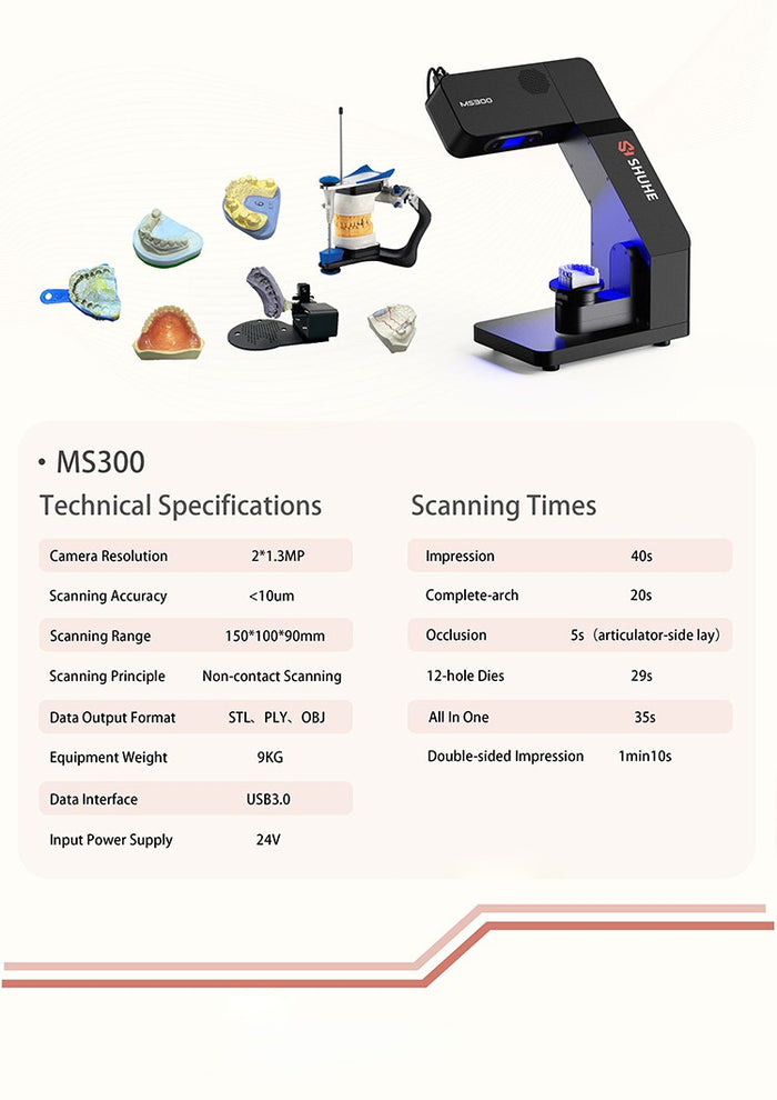 Scanner Lab, Dental Laboratory 3D Scanning System with Software