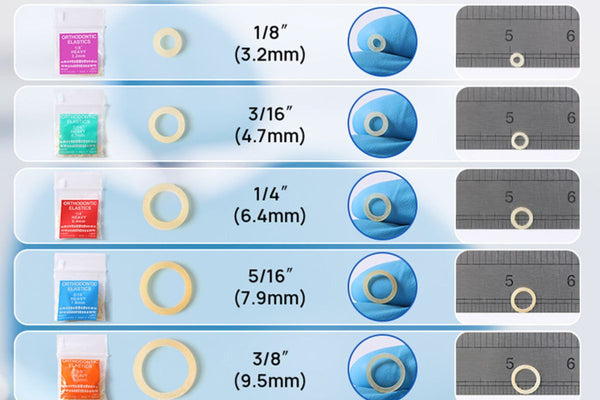 Orthodontic Elastic Bands, Braces Rubber Bands