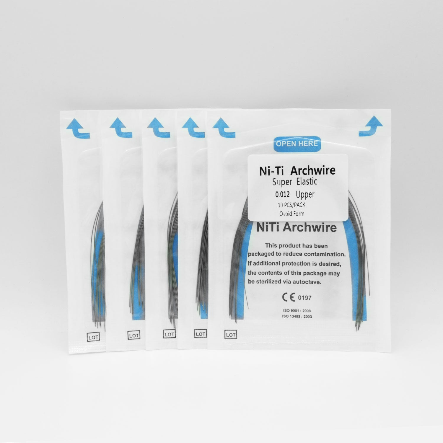 NiTi Wire, Thick & Pokey Orthodontic Wire, Ovoid Form Round