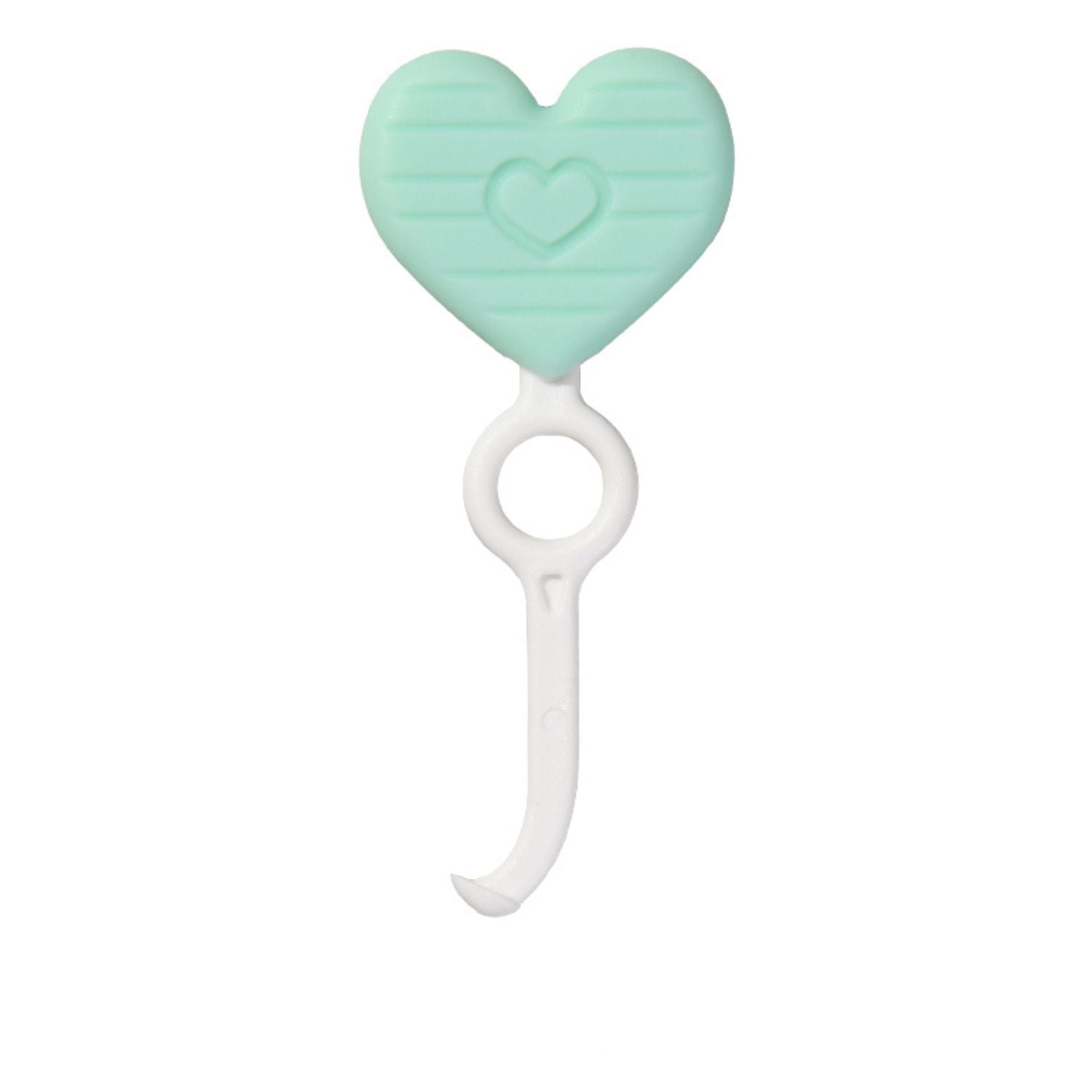 Heart Shape With Handle Dental Chewies Invisalign, Orthodontic Chewies