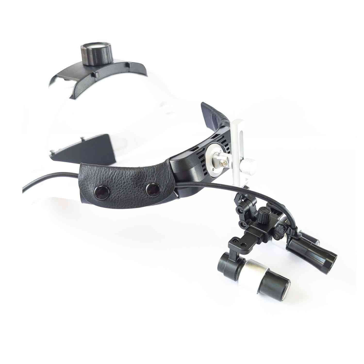 Kepler Dental Loupe with Light, Headband Binocular Loupe Light