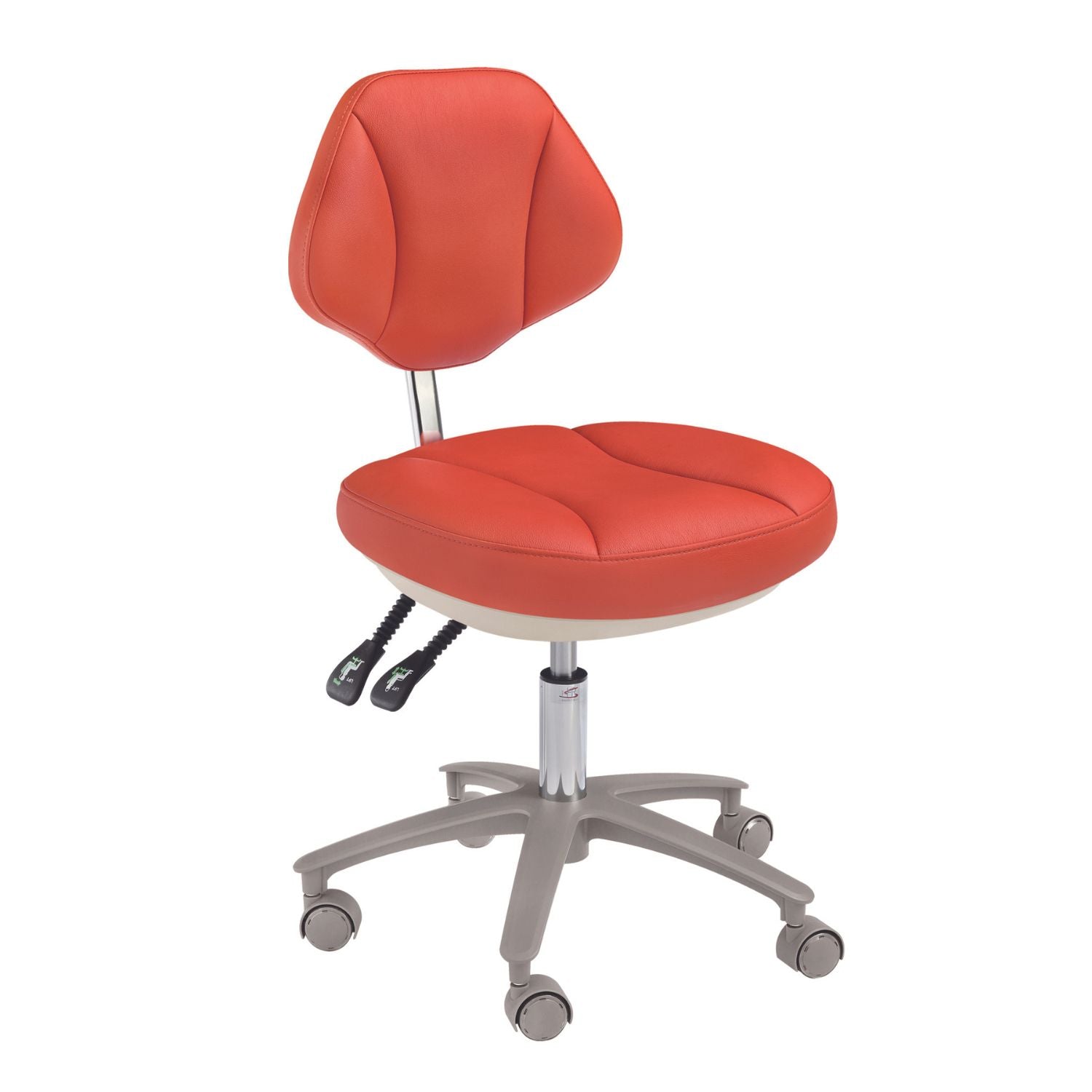 Ergonomic Dental Hygienist Chair, Dental Adjustable Mobile Chair
