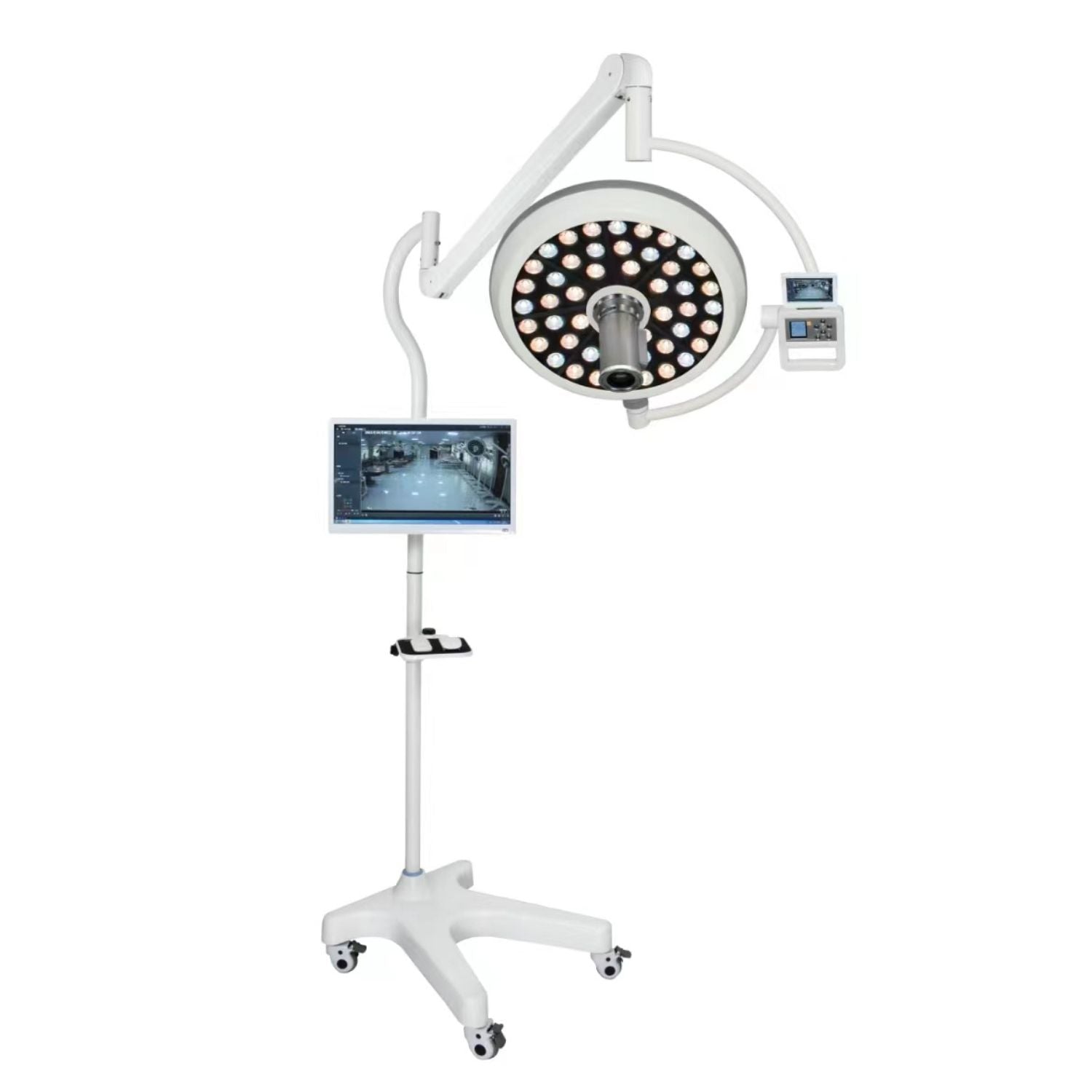 Dental Mobile Surgical Light, Shadowless Lamp with 48pcs LED Bulbs